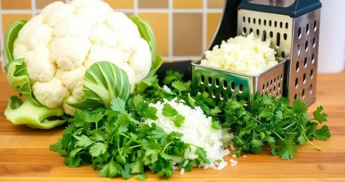 Receita De Arroz De Couve-Flor Soltinho Em 15 Minutos Para Substituir O ...